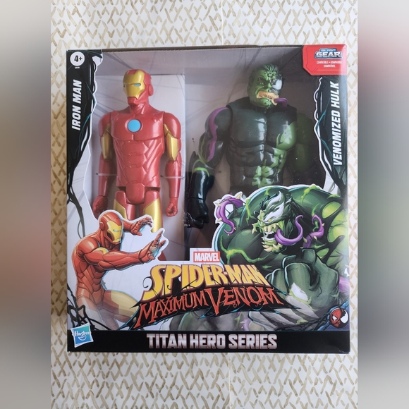 Marvel | Toys | Marvel Spiderman Maximum Venom Titan Hero Series ...